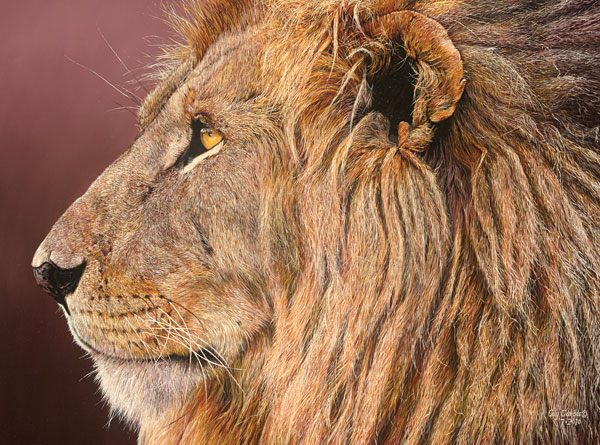 Guy Combes Handsigned and Numbered Limited Edition Giclée Canvas:"Titan ...