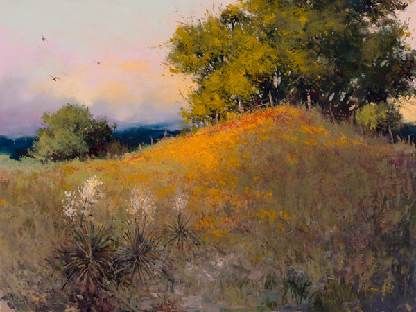 H.C. Zachry 30 x 40 Open Edition Giclee on Canvas:"Evening Splendor ...