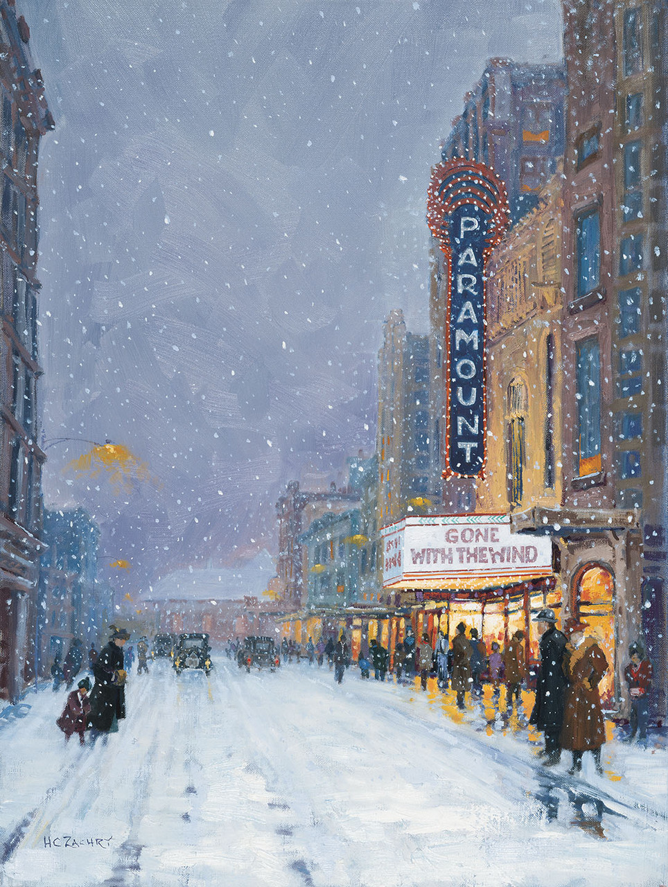 H. C. Zachry Limited Edition Museum Quality Giclée: "The Paramount" - H ...