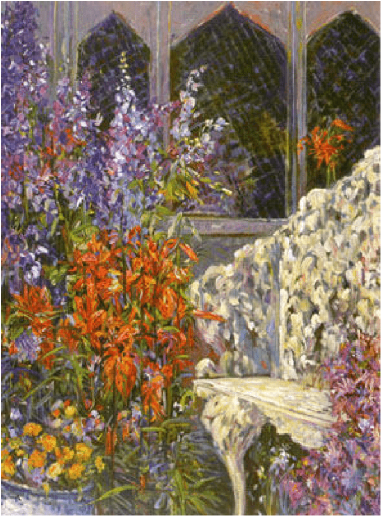 Henri Plisson Artist Signed Limited Edition Serigraph on paper:"A Place ...