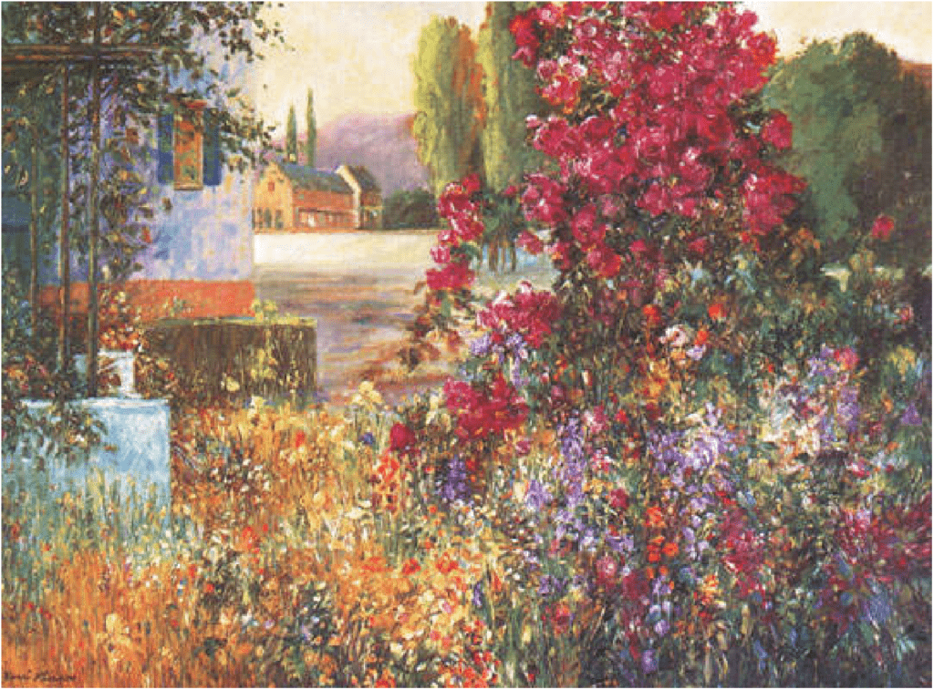 Henri Plisson Artist Signed Limited Edition Serigraph on paper:"La Vile ...