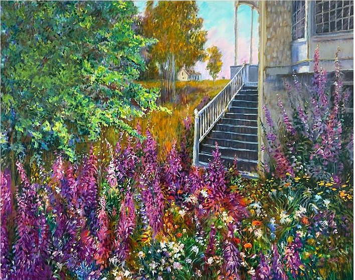 Henri Plisson Limited Edition 30x24 serigraph on paper:"Forgotten ...