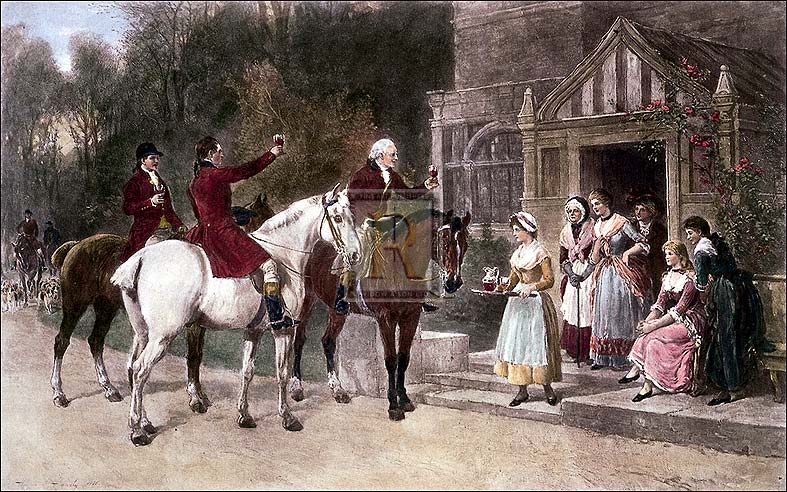 Heywood Hardy Artist Hand Colored Copper Plate Printed Atelier Print ...