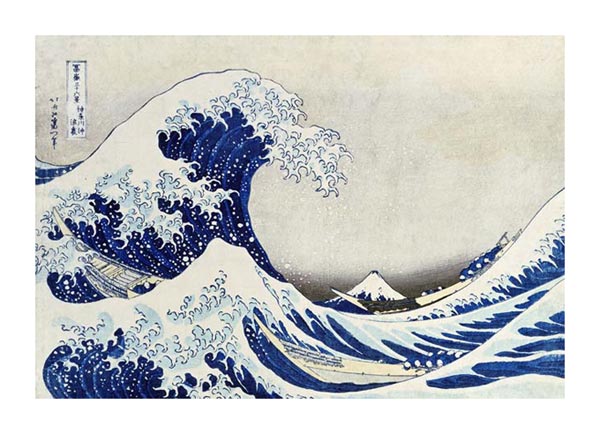 Hokusai Fine Art Open Edition Giclée:"The Great Wave of Kanagawa ...