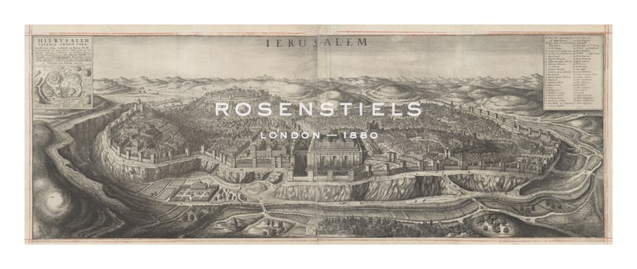 Hollar Wenceslaus Hand Numbered Limited Edition Print on Paper :"View ...