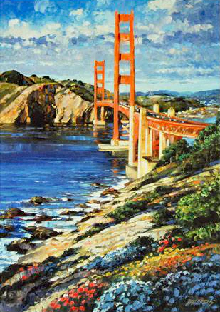 Howard Behrens Limited Edition Hand Embellished Giclée on Canvas: "I ...