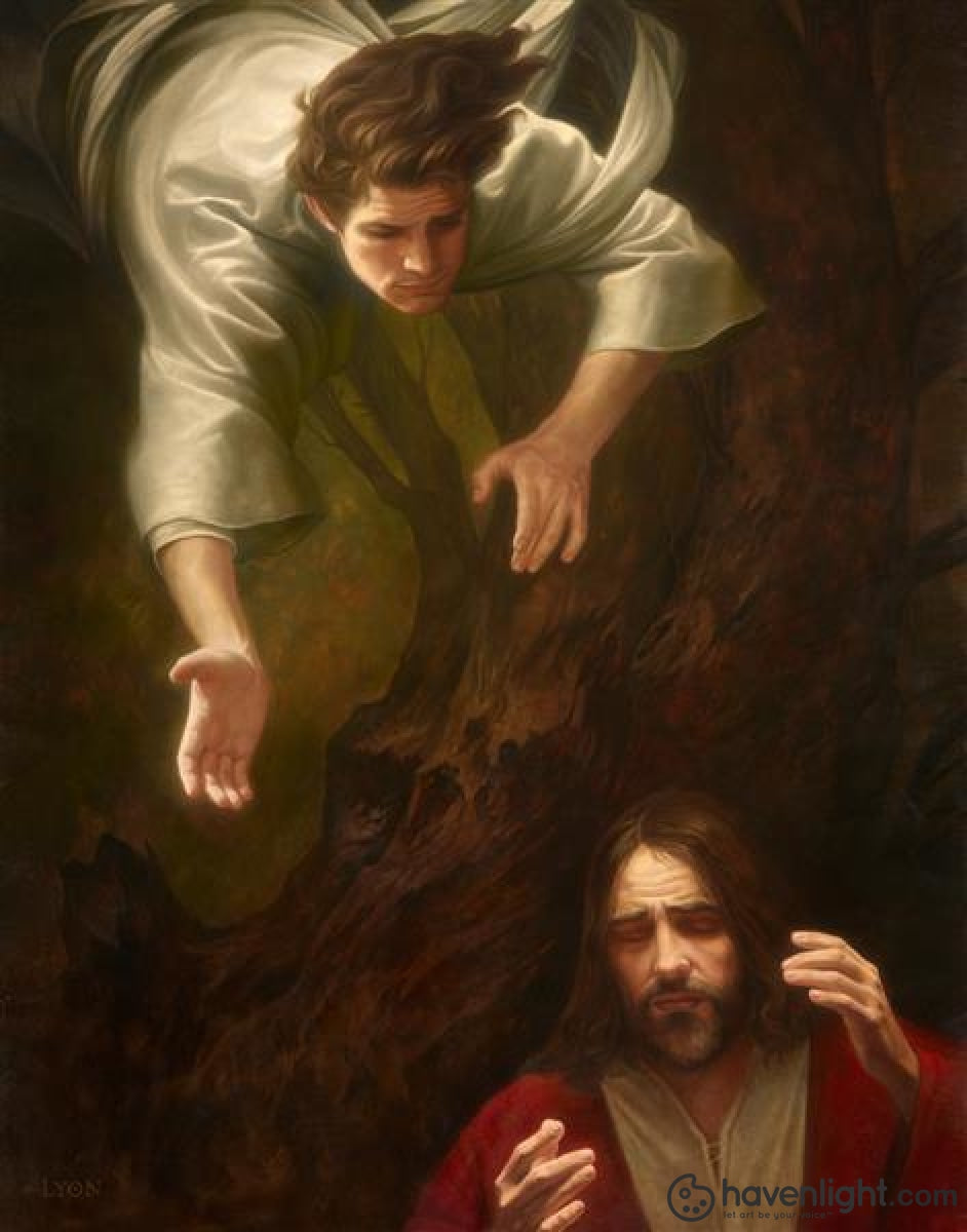 Howard Lyon Fine Art Canvas Giclee: "Gethsemane" - Howard Lyon