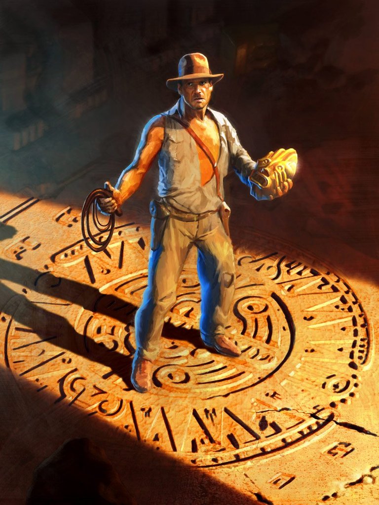 Indy Jones Limited Edition Giclee Print: "In the Lost City ...