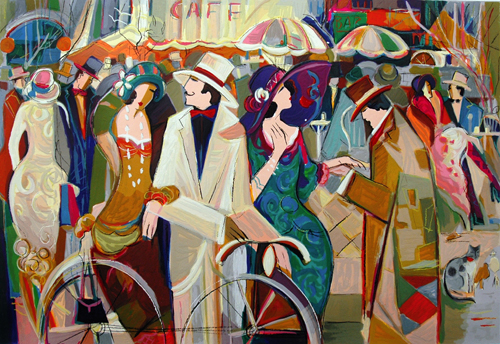 Isaac Maimon Handsigned and Numbered Limited Edition Serigraph:"The ...