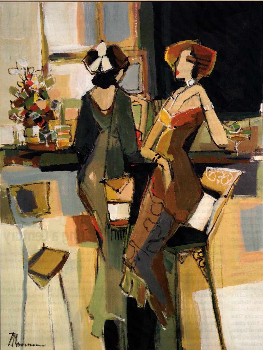 Isaac Maimon Limited Edition Serigraph:"Salute" - Isaac Maimon