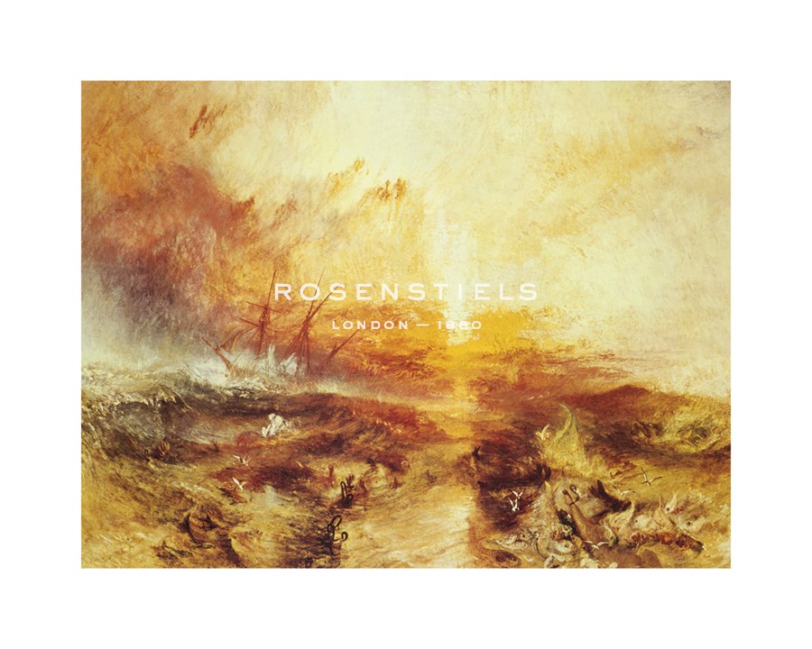J.M.W. Turner Hand Numbered Limited Edition Print on Paper :"The Slave ...