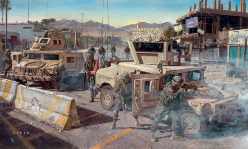 James Dietz Handsigned and Numbered Limited Edition Print:"On Any Given ...