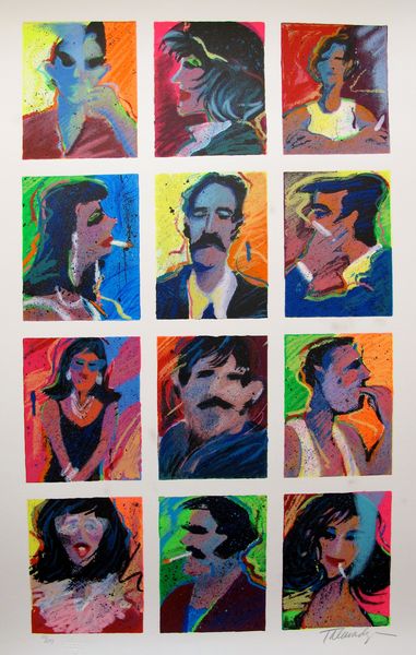 James Talmadge Hand Signed Serigraph:"Hollywood Tough Guys" - James ...