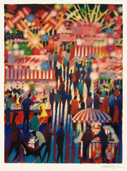 James Talmadge Limited Edition Serigraph on Artist Paper: "Opening ...