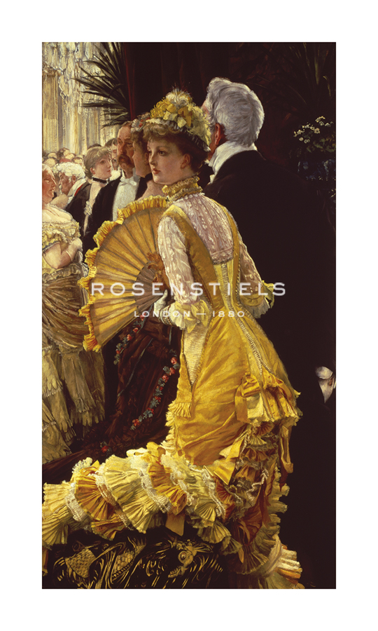 James Tissot Hand Numbered Limited Edition Print on Paper :"The Ball ...