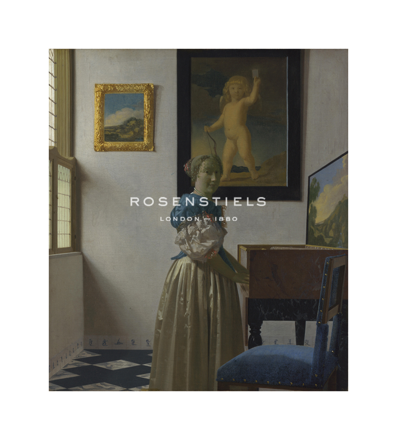 Jan Vermeer Hand Numbered Limited Edition Print on Paper :"Lady ...