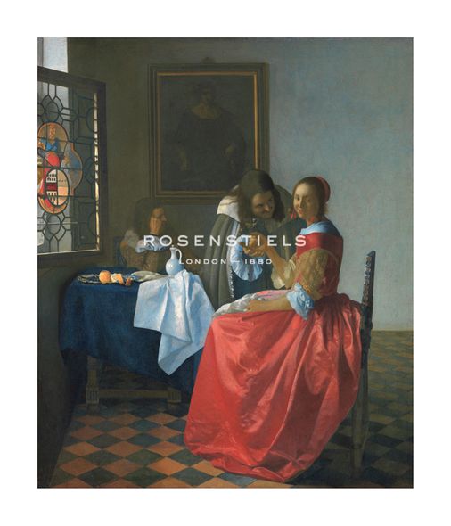 Jan Vermeer Hand Numbered Limited Edition Print on Paper :"The girl ...