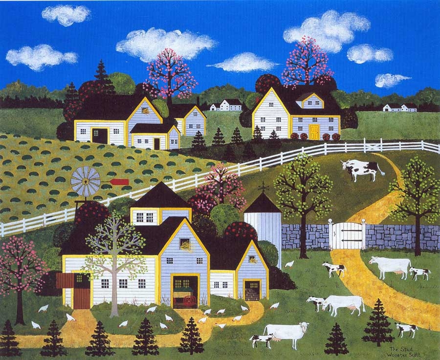 Jane Wooster Scott Handsigned and Numbered Limited Edition Serigraph on ...