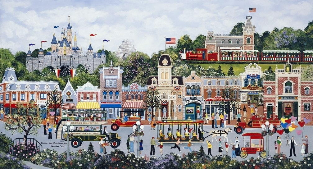 Jane Wooster Scott Limited Edition Artist Proof Print:"Summertime ...