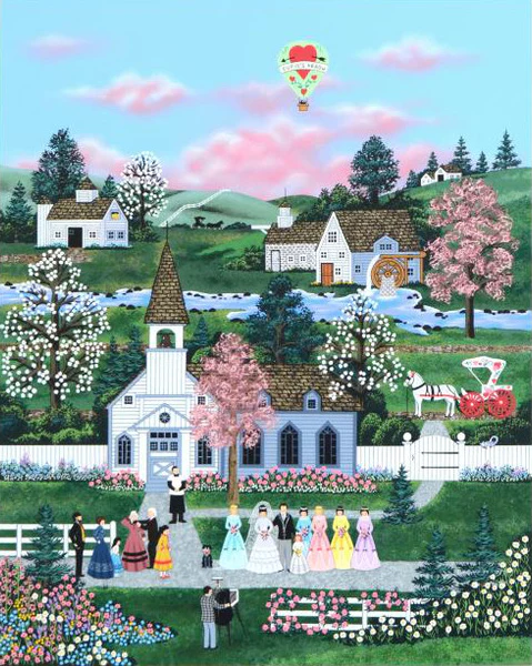 Jane Wooster Scott Limited Edition Artist Proof Serigraph on Paper: "A ...