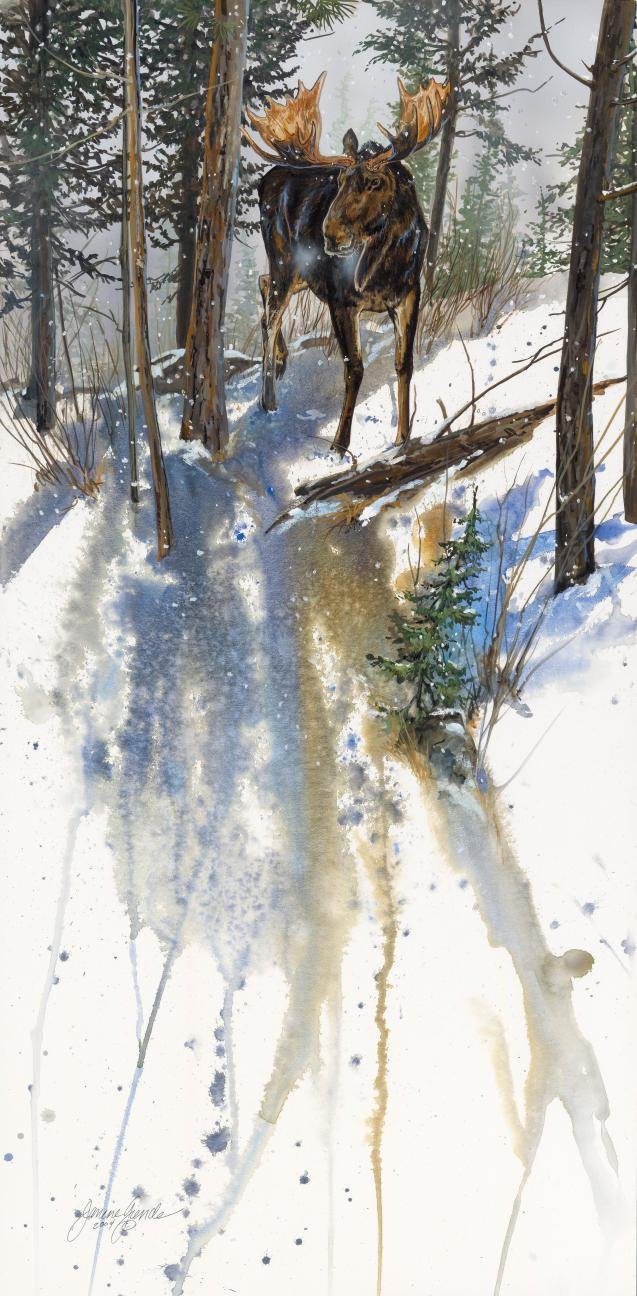 Janene Grende Handsigned & Numbered Limited Edition Print:"Steppin' Out ...