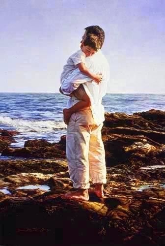 Jean Monti Artist Proof Limited Edition Print: "Always There" - Jean Monti