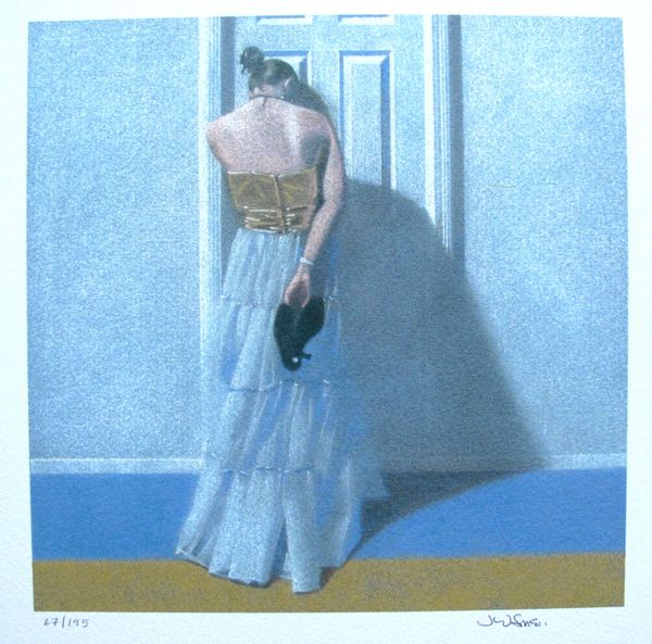 Jeff Cornell Hand Signed Limited Edition Giclee:"Rsvp III" - Jeff Cornell