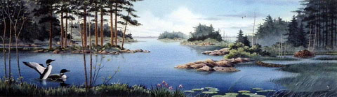 Jerry Raedeke Print-Signed and Numbered:"Voice in the Wilderness ...