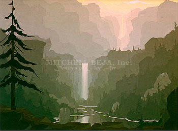 Jerry Schurr Limited Edition Serigraph on Paper:"Mount Lyell" - Jerry ...
