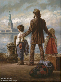 JIM DALY Secondary Market Art: "NEW BEGINNING" - DALY, JIM