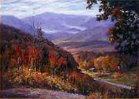 JIM GRAY 21X16 Secondary Market Art: "VALLEY LIGHT" - GRAY, JIM