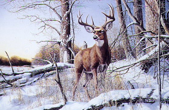 Jim Hansel Hand Signed and Numbered Limited Edition Canvas: "After the ...