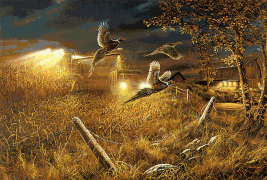 Jim Hansel Hand Signed and Numbered Limited Edition Canvas: "Field of ...