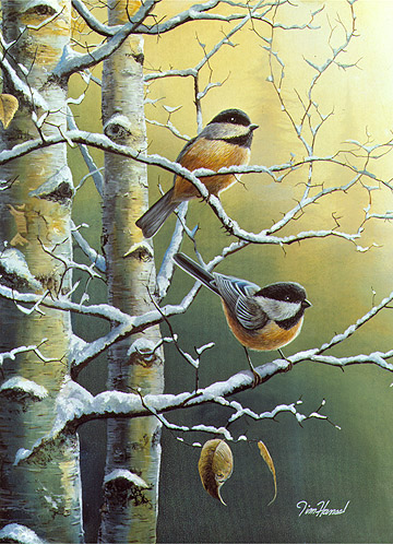 Jim Hansel Hand Signed and Numbered Limited Edition Canvas: "Winter ...