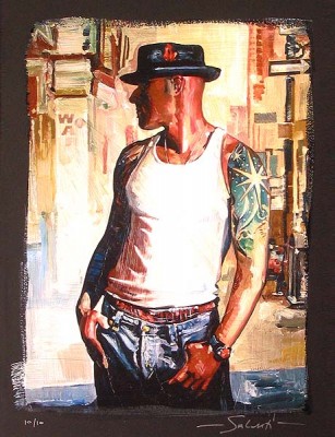 Jim Salvati Handsigned and Numbered Limted Edition Chiarograph on Paper ...