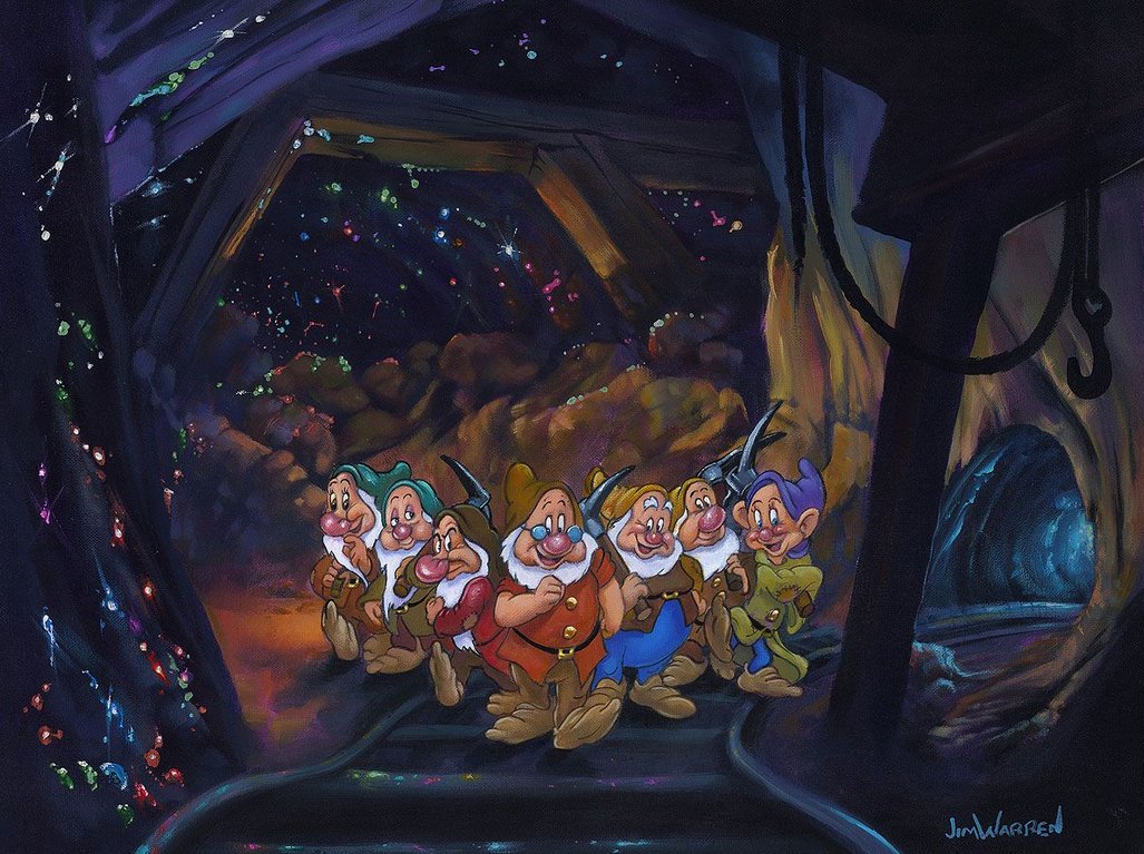 Jim Warren Hand Signed and Numbered Limited Edition Embellished Canvas ...