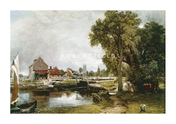 John Constable Hand Numbered Limited Edition Print on Paper :"Dedham ...