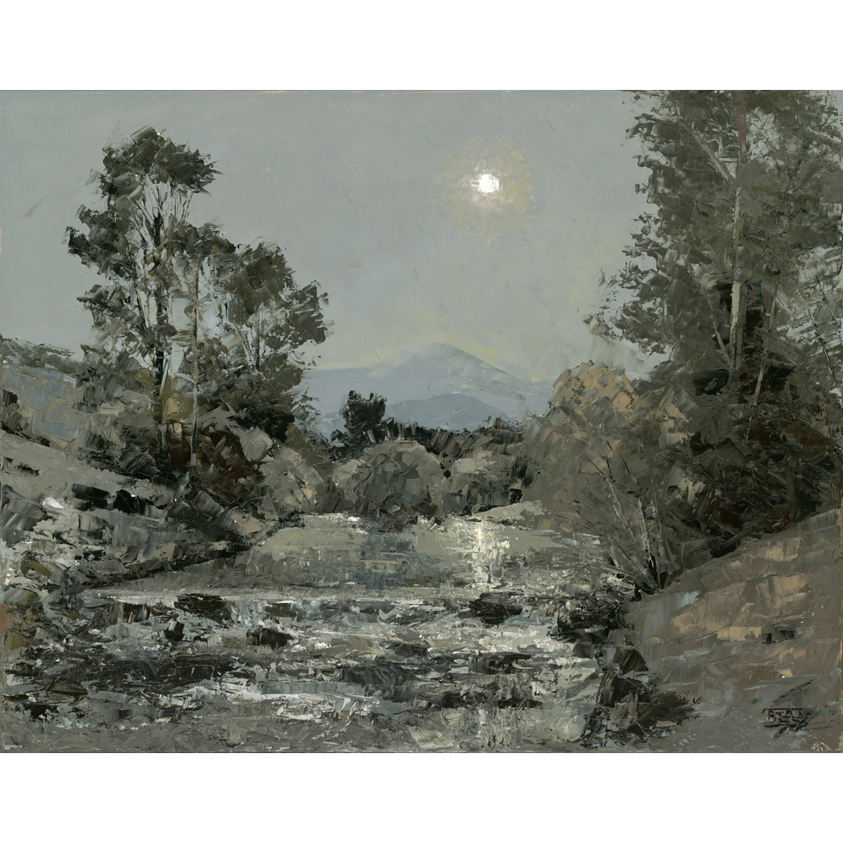 Tim Breaux Signed and Numbered Limited Edition Canvas Giclee:"Blue ...