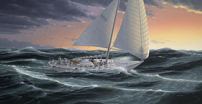 John Mecray Hand signed and Numbered Limted Edition Print:"Tenacious ...