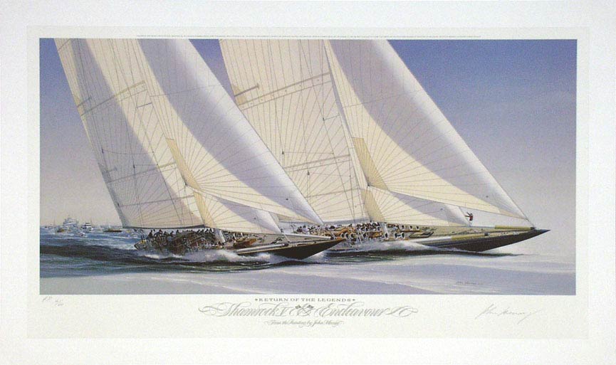 JOHN MECRAY Secondary Market Art: "RETURN OF LEGENDS" - MECRAY, JOHN