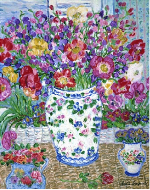 John Powell Artist Signed Limited Edition Serigraph on paper:"Blue Hill ...