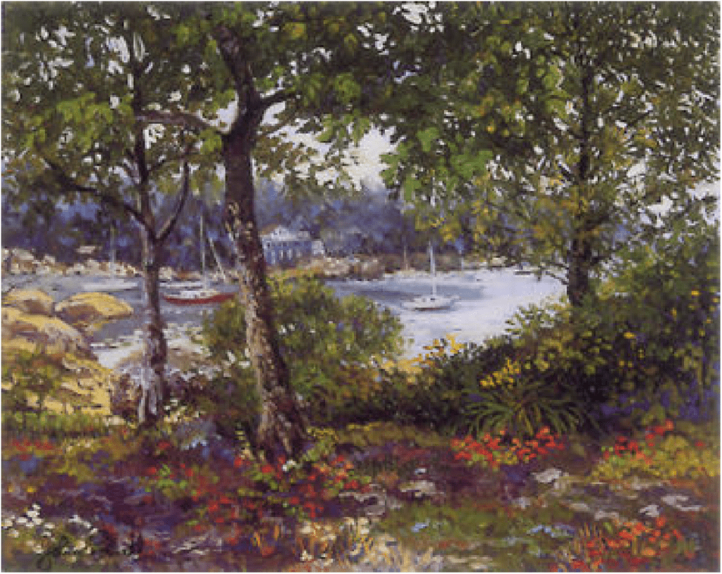 John Powell Artist Signed Limited Edition Serigraph on paper:"Enchanted ...