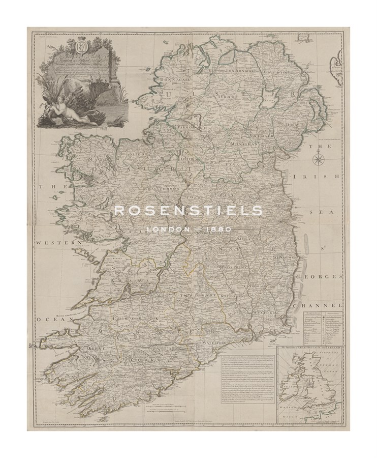 John Rocque Hand Numbered Limited Edition Print on Paper :"A Map of the ...