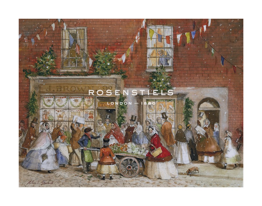 John S Goodall Hand Numbered Limited Edition Print on Paper :"Vegetable ...