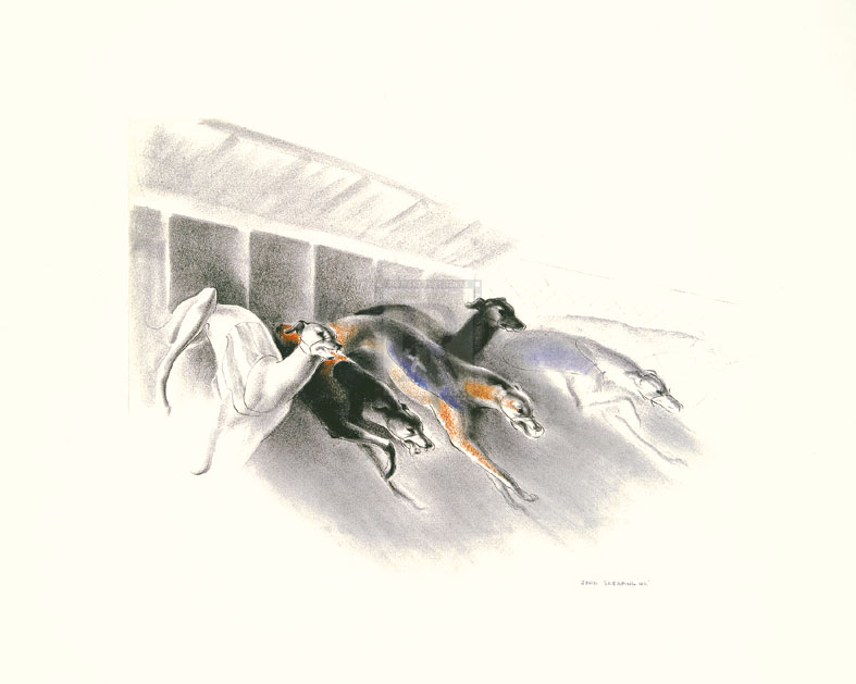 John Skeaping Hand Numbered Limited Edition Print on Paper :"The Break ...