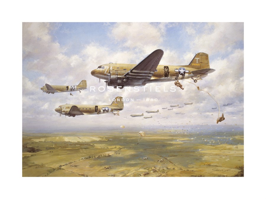 John Young Hand Numbered Limited Edition Print on Paper :"A Bold Leap ...