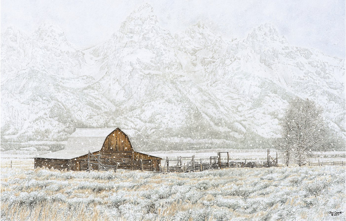 Jon Crane Hand Signed and Numbered Oversize Artist Proof Giclee Print ...