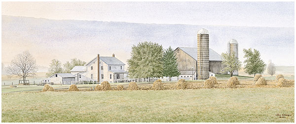 Jon Crane Handsigned & Numbered Limited Edition Print:"September Morn ...