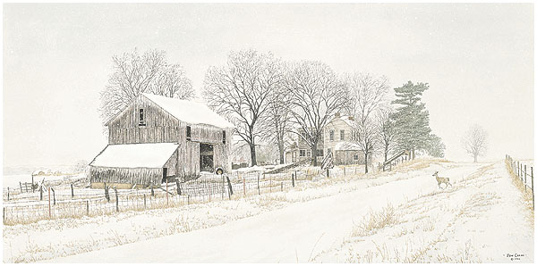 Jon Crane Handsigned & Numbered Limited Edition Print:"Silent Crossing ...