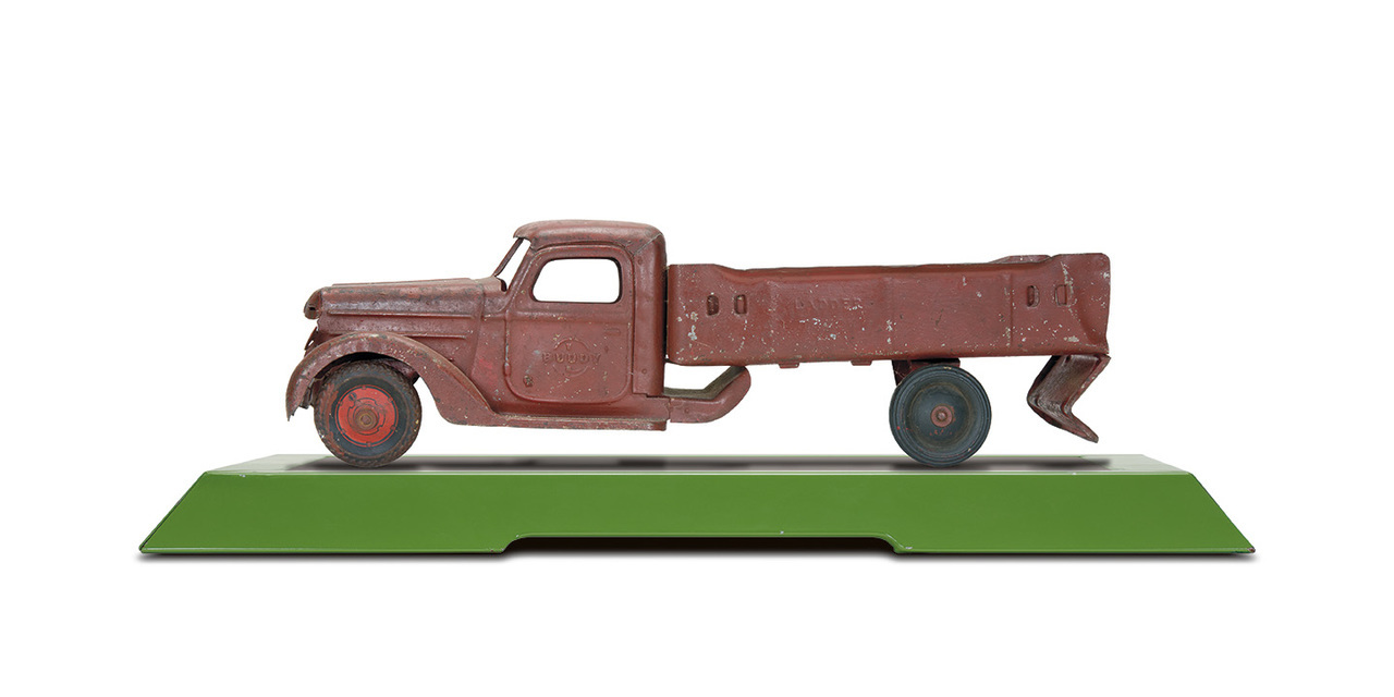 JoyBuilding Limited Edition Museum Quality Giclée: "Structo Dump Truck ...